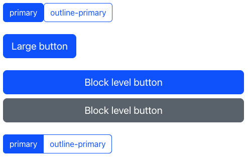 【React】Bootstrap Button コンポーネント レイアウト – DeNnie.Lab